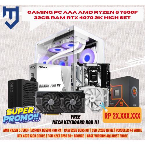 Jual Gaming PC AAA AMD Ryzen 5 7500F 32GB RAM RTX 4070 2K High Set. - Kota Semarang - D1V1 Store ...