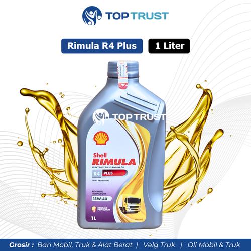 Jual Oli Shell Rimula R4 X 15W-40 isi 1 Liter - Satuan - Kota Surabaya ...