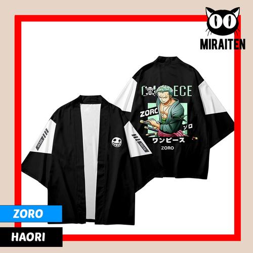 Jual HAORI YUKATA CARDIGAN KIMONO ZORO ONE PIECE UNISEX BAHAN POLYESTER ...