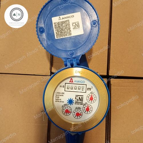 Jual water meter amico 3/4 inch sni /meteran air sni amico 3/4 inch Dn ...