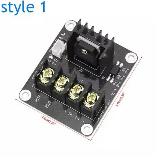 Jual modul mosfet 3d printer 210a hot heated bed 12- 24v dc ramps 25a ...