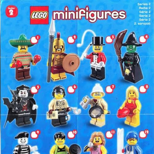 Jual LEGO Minifigures Series 2 Paper / manual / instruction Only ...