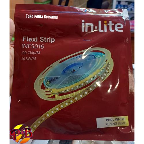 Jual inlite Flexi Strip INFS016 14.5 Watt IP20 120 Chip / LED Strip Inlite INFS016 - 3000K ...