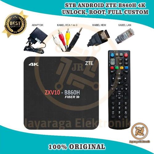 Jual STB Android Smart TV Box B860H 4K Hybrid Full Root Full Custom ...