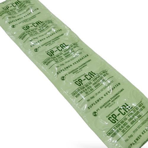 Jual GP CAL SUPLEMEN KESEHATAN 10 KAPSUL - Jakarta Timur ...