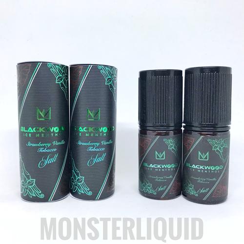 Jual [ SALT NIC ] BLACKWOOD ICE MENTHOL STRAWBERRY VANILLA 30ML LIQUID ...
