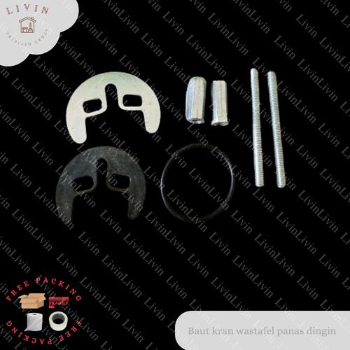 Jual Baut kran wastafel air panas dingin tipe universal 2 lubang ...