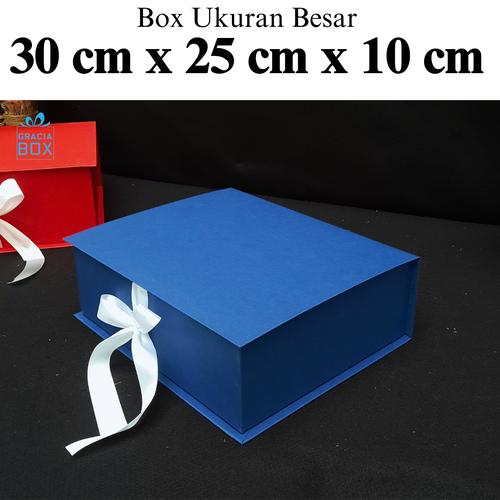 Jual KOTAK KUKER - BOX COOKIES - HARDBOX COKLAT Ukuran 30 cm x 25 cm x ...