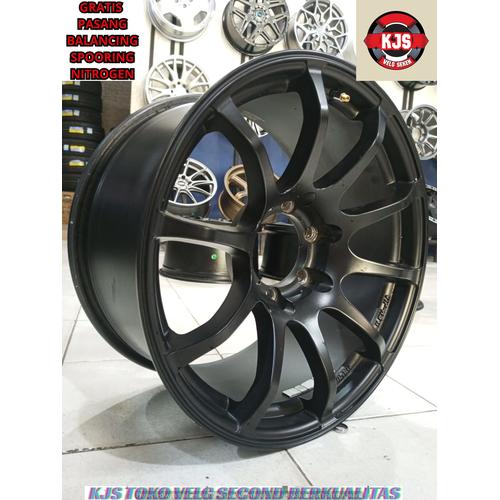 Jual VELG RACING SECOND MODEL HSR HIROSHIMA RNG 18 PCD 6X139.7 PAS BANGET BUAT FORTUNER PAJERO ...