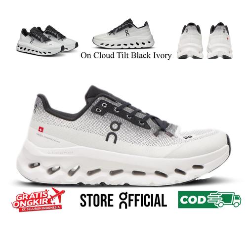 Jual Sepatu OC ON CLOUDTILT Black Ivory - 40 - Kota Tangerang Selatan ...