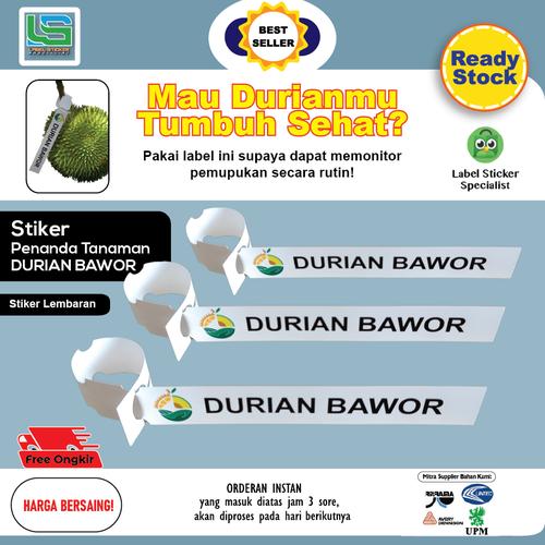 Jual STIKER TANAMAN ANTI AIR STIKER PENANDA TANAMAN DURIAN PENANDA ...