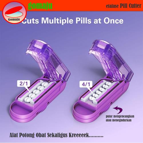 Jual Pill Cutter Splitter Alat Potong Obat Pill Tablet Sekaligus Banyak ...