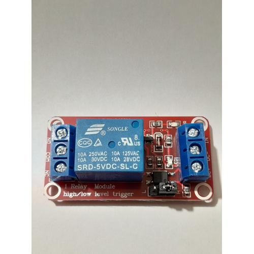 Jual Relay Module 1 Ch Channel 5V DC hi-lo high-Low Level Trigger ...
