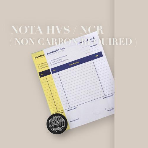 Jual Nota NCR - 4 PLY / Rangkap - 3 Colors, 1/2 Folio - Kota Semarang ...