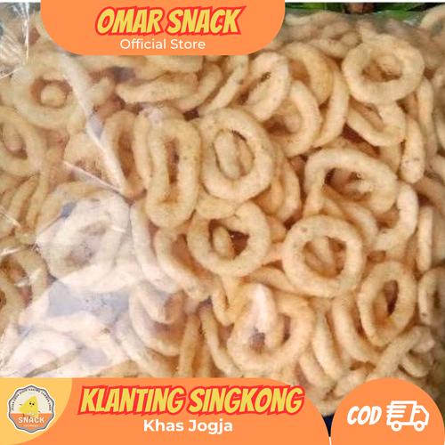 Promo Klanting Bawang 1kg khas Kalibawang Guih Cemilan Ringan Snack ...