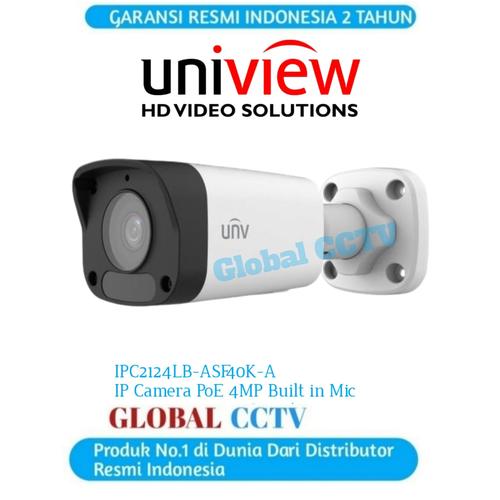 Jual IPC2124LB-ASF40K-A Uniview IP Camera PoE Built in Mic 4 Megapixel - Jakarta Pusat - GLOBAL ...