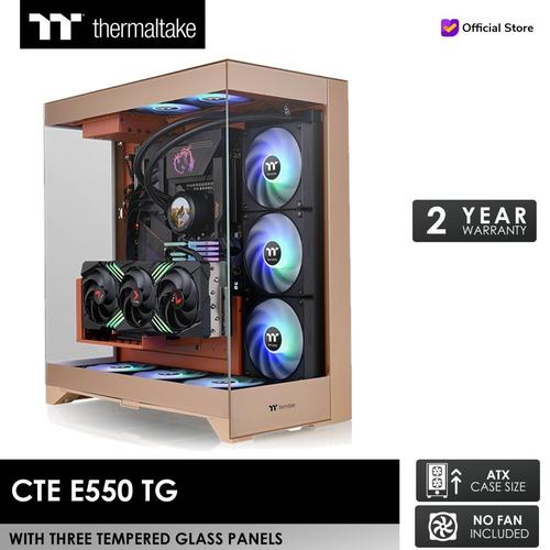 Jual Thermaltake CTE E550 TG Mid Tower ATX Chassis PC Gaming Server ...