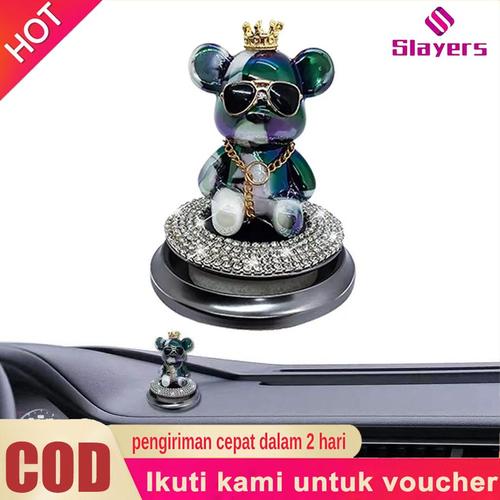 Jual Dashboard Air Diffuser Diffuser Beruang Lucu Ornamen Ater Mobil ...