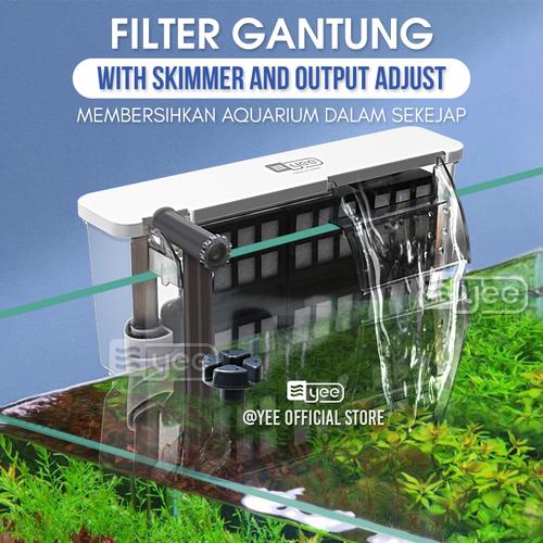 Jual Yee Filter Gantung Dengan Skimmer / Hangon Filter / Hanging Filter ...