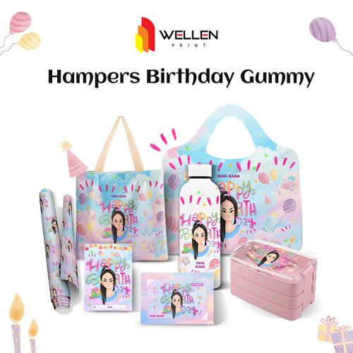 Jual WELLEN PRINT – Cetak Hampers Birthday Gummy Custom / Print ...