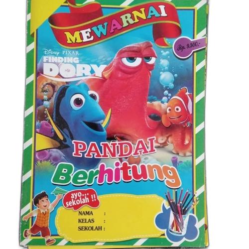 Jual buku mewarnai finding dory nemo /buku mewarnai tayo TAYO / BUKU ...