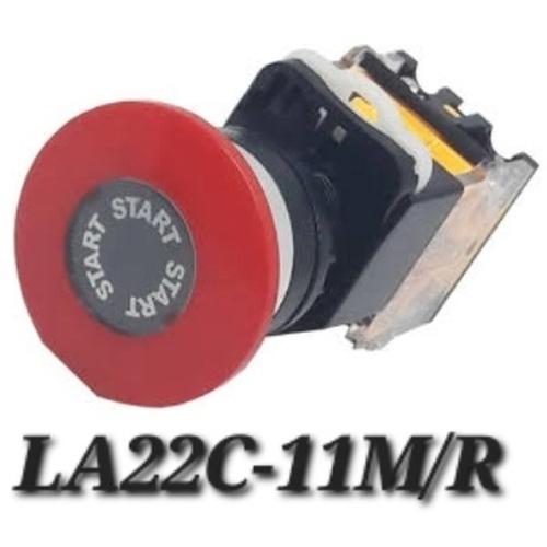 Jual DV Emergency Stop Push Button 22mm Spring Return LA22C-11M/R ...
