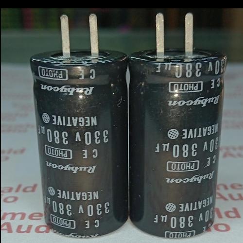 Jual Elco 330uF/385v Rubycon Photo Made In Japan, (elctrolyte capacitor ...