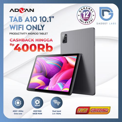 Promo Tablet Advan Tab A10 Wifi Only 4GB/64GB | Layar 10.1 Inch ...