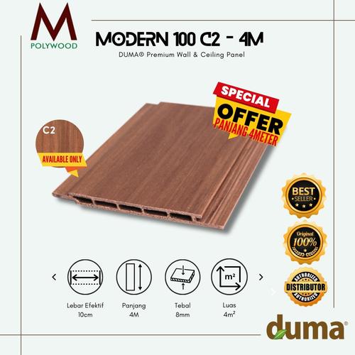 Promo DUMA WPC - MODERN 100 C2, 4M WALL & CEILLING PANEL WPC - Jakarta ...
