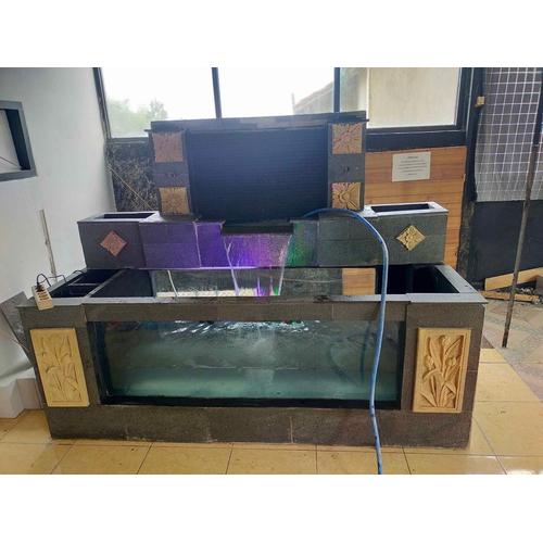 Jual Kolam ikan Kaca Portable Air Mancur Minimalis - Taman & Kolam Ikan ...