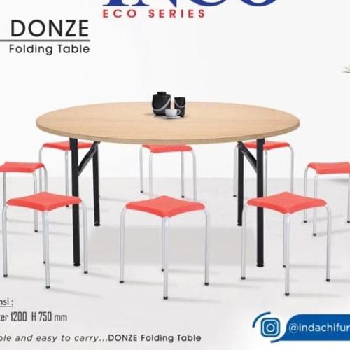 Jual MEJA LIPAT BULAT MEJA MEETING OVAL ELEGAN MEJA KANTOR DONZE MEJA ...