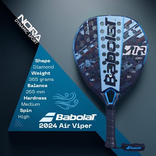 Jual Babolat Air Viper 2024 Racket Rackets Nora Dynamic Sport Padel ...