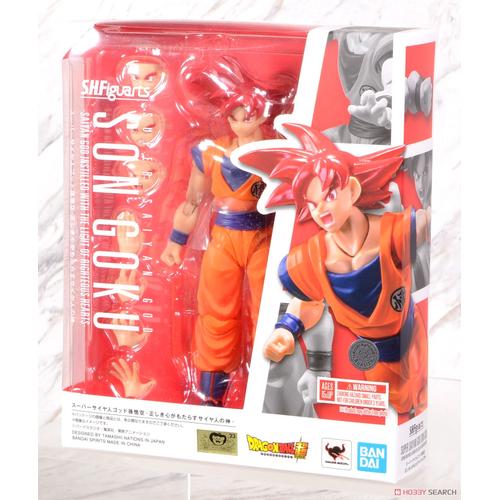 Jual BANDAI SHF Super Saiyan God Son Goku - Saiyan God Instilled With ...