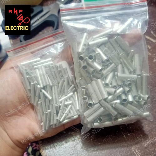 Jual penyambung kabel / sok kabel / connector kabel 4mm per pack 100pcs ...