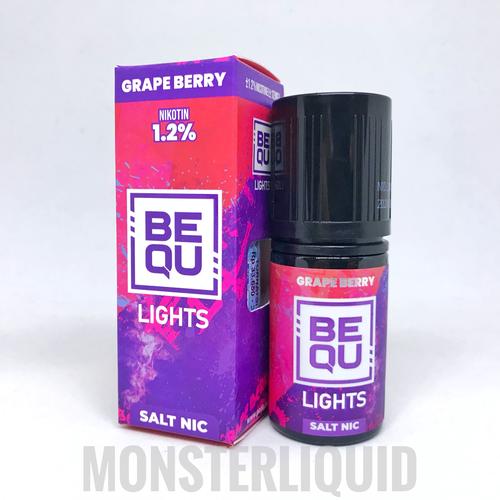 Jual [ SALT NIC ] BEQU LIGHTS V3 GRAPE BERRY BY PODA 12MG 30ML LIQUID ...