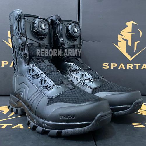 Jual SEPATU PDL TALI PUTAR SPARTAN COBRA SOL TEMPUR - Hitam, 40 - Kota ...