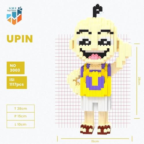 Jual SMY Nano Blocks UPIN & IPIN 3D Model, Mainan Blok Susun,Blok ...