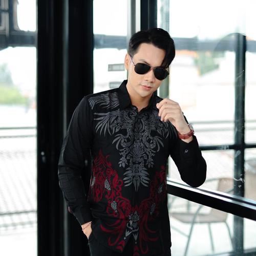 Jual Kemeja Batik Pria Panjang Doby Dobi Lasem Seragam Pesta Modern ...