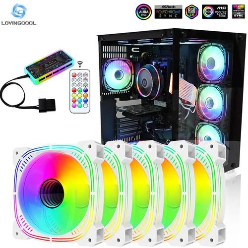 Jual Loving Cool Game Computer Case Fan Argb Colored Light Effect Aura ...