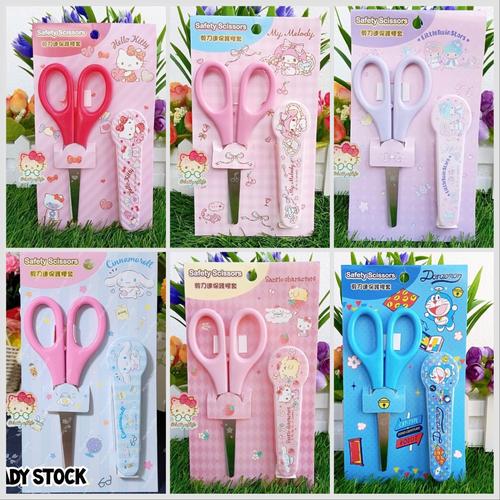 Jual Gunting Safety Scissor Sanrio Doraemon Original Hello Kitty My ...
