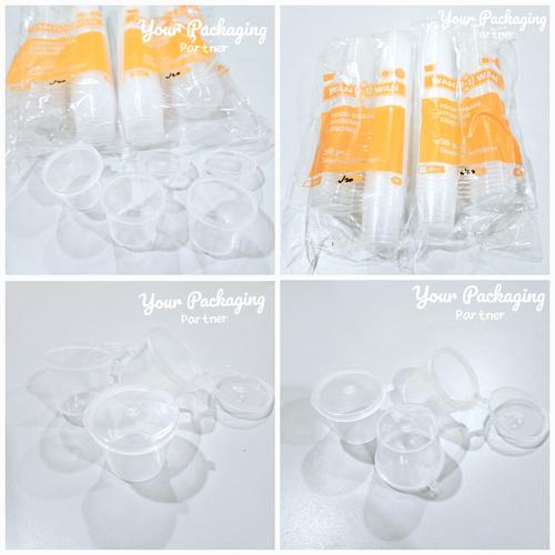Jual Tempat saos 20ml / Cup Sauce Sambal Container Wan Wan isi 50 Pcs ...