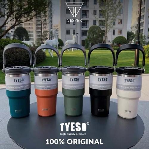 Jual TT - tumbler tyeso handle 2in1 100% ORIGINAL / botol minum high quality leakproof fitness ...
