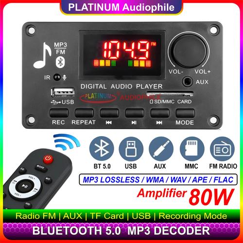 Promo Modul MP3 Bluetooth Amplifier 2x 40W Class D 80W Mp3 Decoder ...
