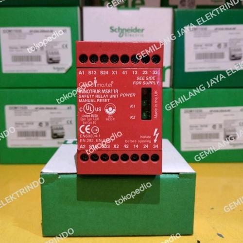 Jual Guard Master Minotaur Msr11R Safety Relay Allen Bradley 440R-J23044 | Rockwell Automation ...