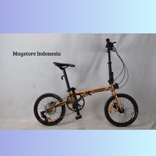 Jual SEPEDA LIPAT 16 SAKONI WORKS ALPHA 10SP HYDRAULIC HOLLOW CRANK ...