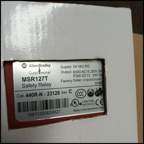 Jual Msr127T Allen Bradley Safety Relay Otomasi Industrial | Rockwell ...