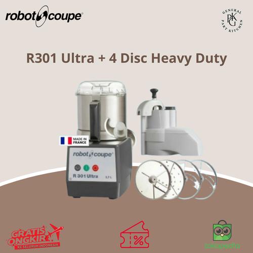 Jual Robot Coupe R301 Ultra + 4 Disc Heavy Duty Food Processor ...