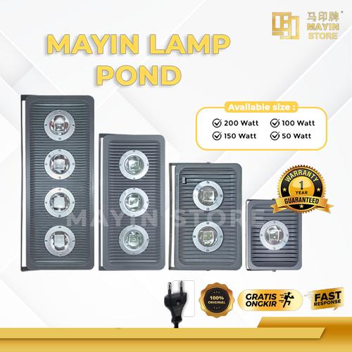 Promo MAYIN POND LED View Lamp Lampu Sorot Kolam Koi Koki Arwarna ...
