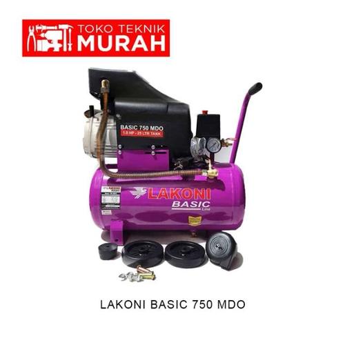 Jual Lakoni Basic 750MDO Kompresor Angin 25 Liter 1 HP Air Compressor ...
