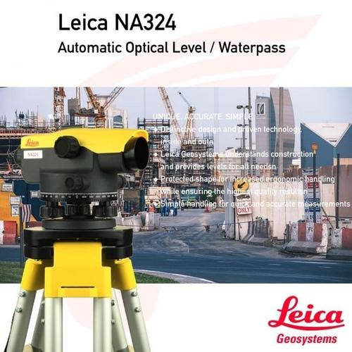 Jual Leica NA324 Automatic Optical Level / Waterpass NA 324 Auto Level ( Belum Tripod Dan Rambu ...